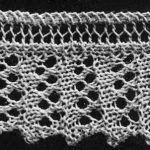 Knitting Patterns for Lace Collars, Edgings and Insertions » Knitting ...
