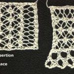 Knitting Patterns for Lace Collars, Edgings and Insertions » Knitting ...