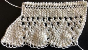 Shell Pattern Lace » Knitting-and.com